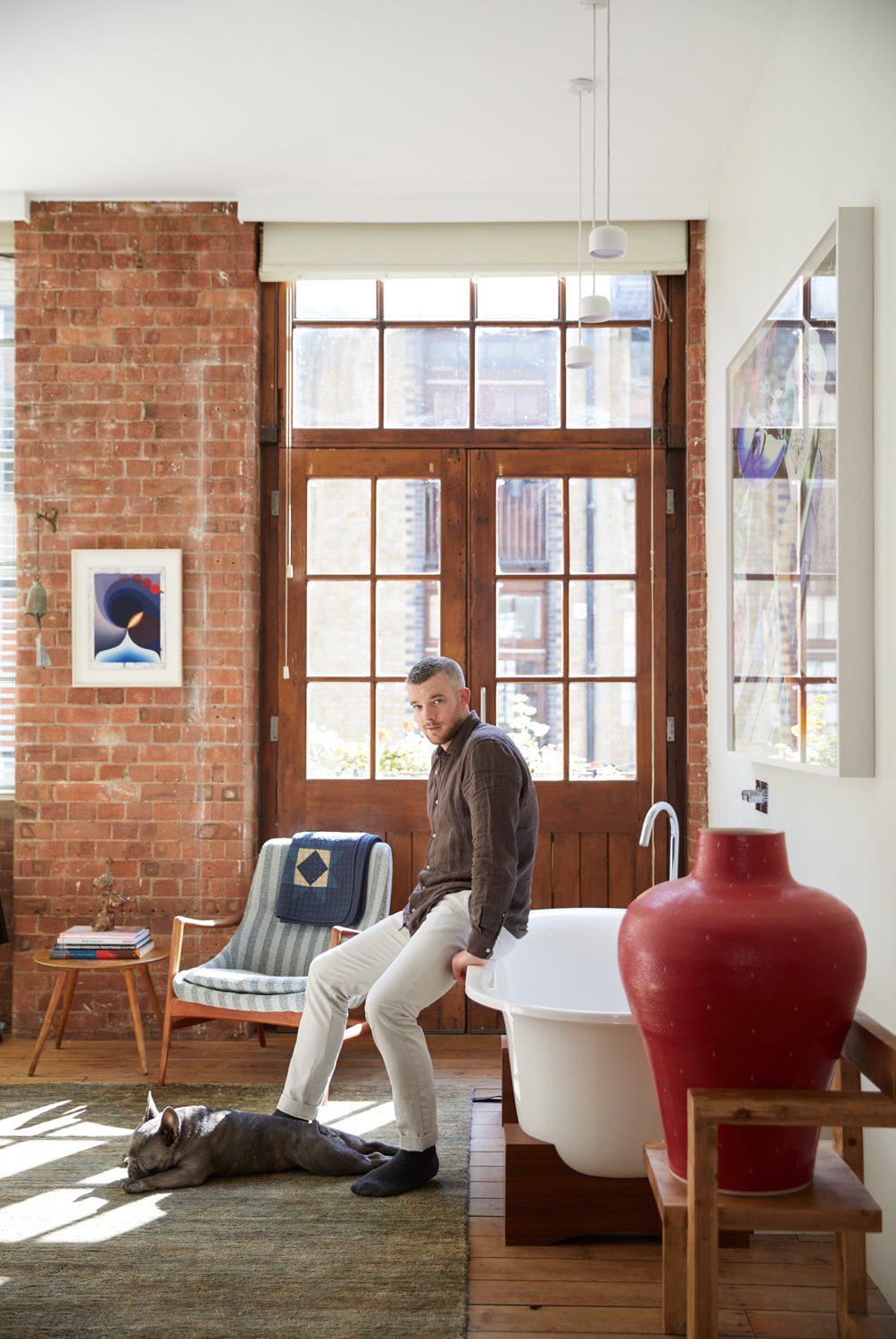 Russell Tovey - Architectural Digest | Helen Cathcart