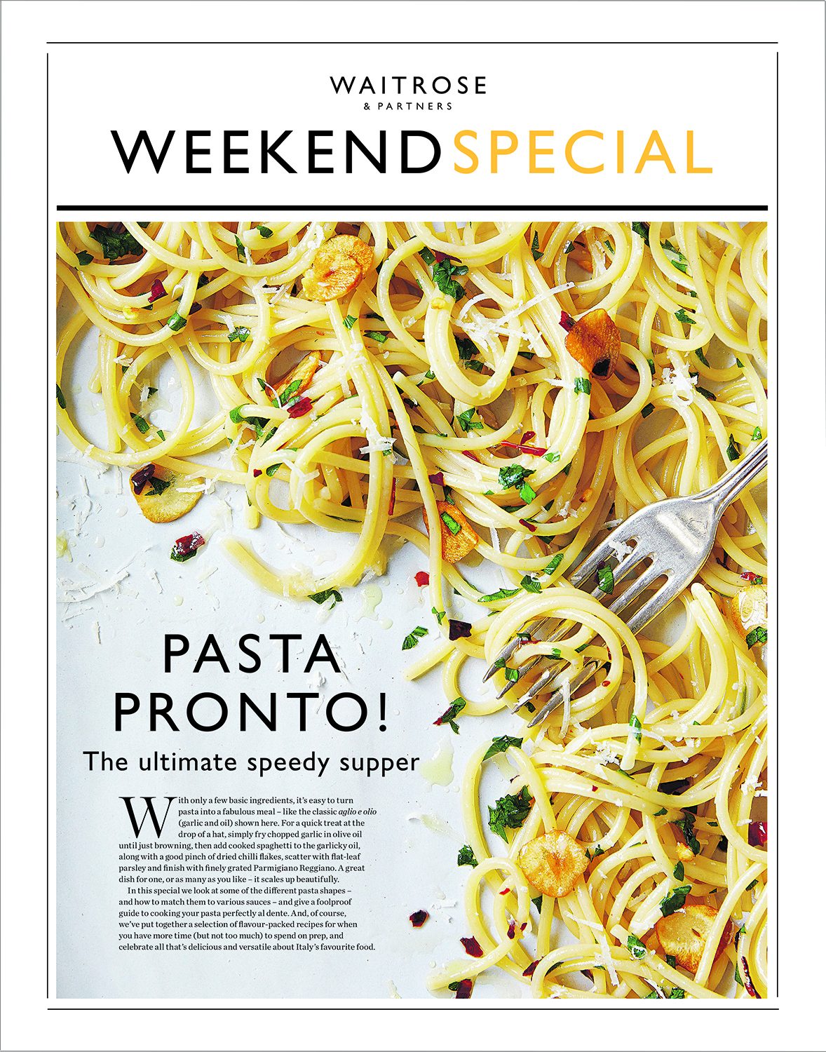 Pasta recipes waitrose magazine | Helen Cathcart